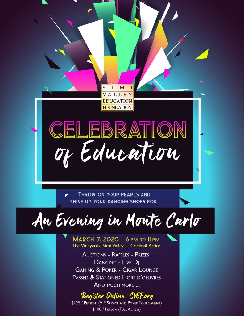 Celebration of Education Gala – Simi Valley Education Foundation